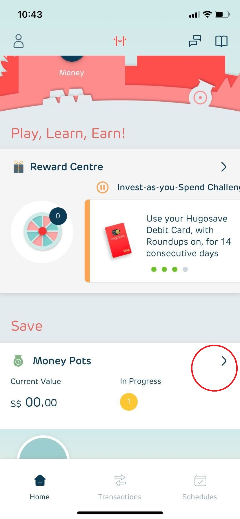 How do I view my Money Pot transactions? – Help Centre